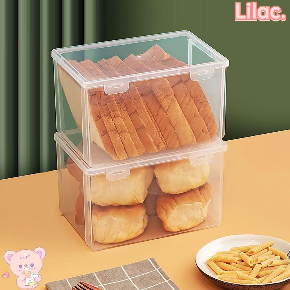 LILAC Stationery Storage Box, Large Capacity Rectangle Storage Box ...