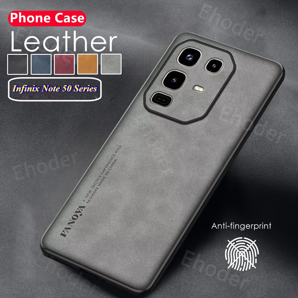 Infinix Note 50 Pro Plus 4G 5G 2025 Phone Case Lambskin Leather TPU ...