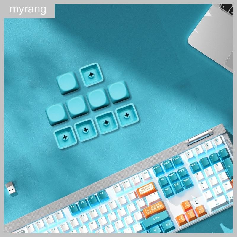 MG 10Pcs MOA Profile 1U Engraveds PBT Blank Keycap for Mechanical ...