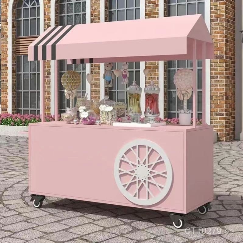 Design Restaurant Mobile Food Truck Stainless Steel Mobile Stall Cart ...