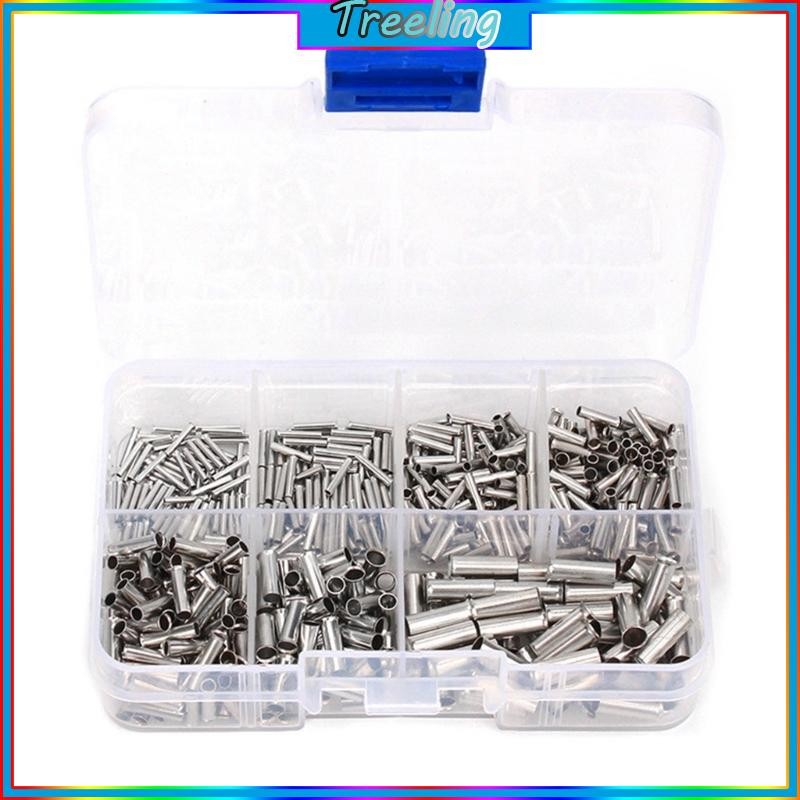 Treeling 600pcs Wire End Ferrules Assortment Crimp Pin Connectors ...