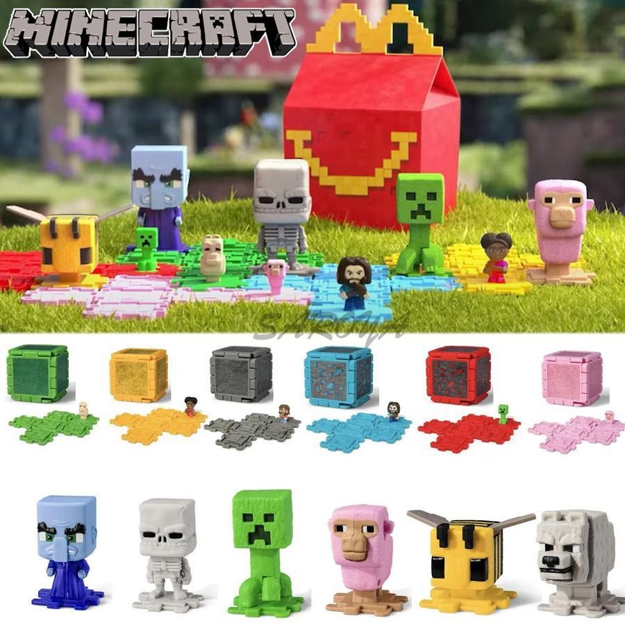 2025 McDonalds Minecraft Movie Happy Meal Mcdo Minecraft Happy ...