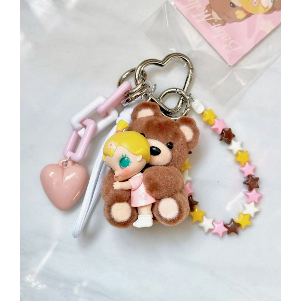 genuine popmart official Baby Molly MY HUGGABLE DISCOVERY series DIY ...