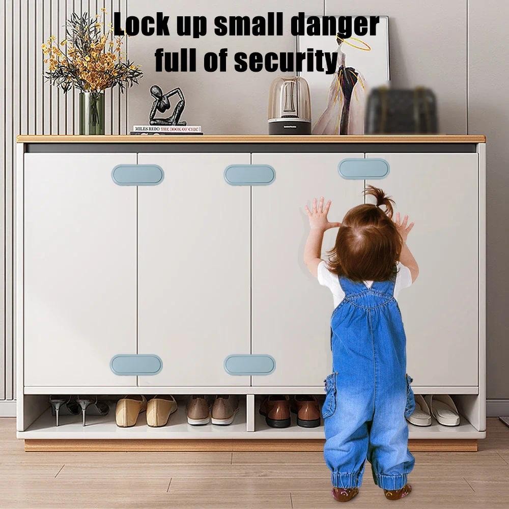 New Baby Lock Kids Safety Locks Cabinet Door Lock Baby Protective ...