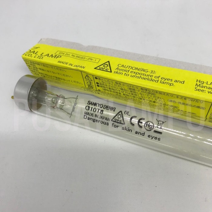 Sankyo Denki G10T8 Germicidal UVC Lamp Made in Japan TL UV 10W | Shopee ...
