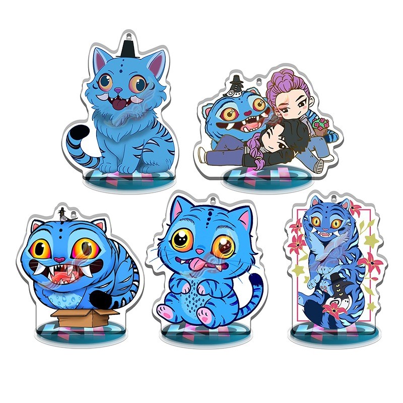 KPop Demon Hunters Standing badge Derpy Huntrix Abby Mystery Romance ...