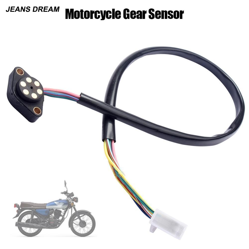 JEANSDREAM Motorcycle Gear Position Sensor Gear Indicator Shift Sensor ...