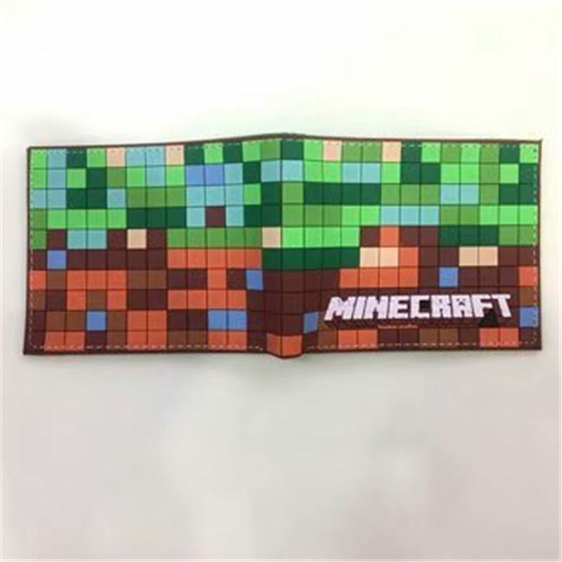 Cartoon Wallet Coin Purse Card Holder Minecraft Birthday Gift Holiday ...