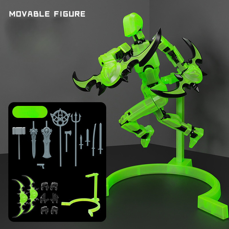 Robot 13 Fight in Disorder 3D Printing DIY Dummy Action Figure Lucky 13 ...