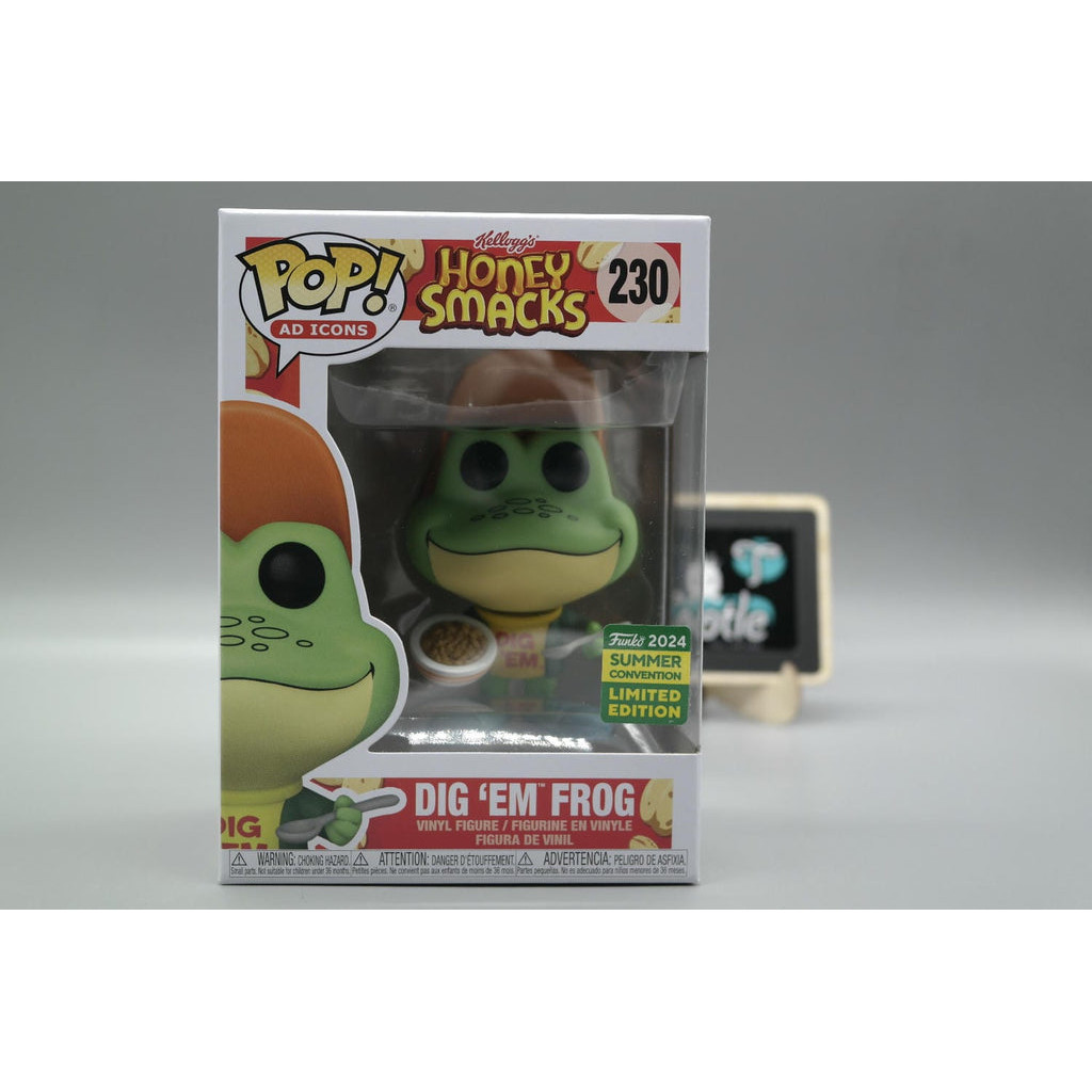 DIG 'EM FROG 230 2024 Summer Convention LE Kellogg's Honey Smacks Funko ...