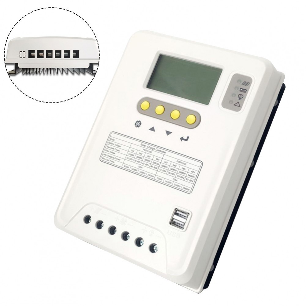 Compact and Efficient 100A 24V Car Solar Panel Charging Controller with ...