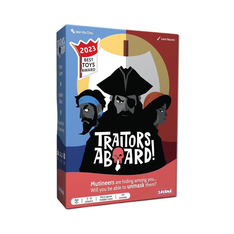 The treasure & treachery Card Game Traitors Aboard Secret Identity ...