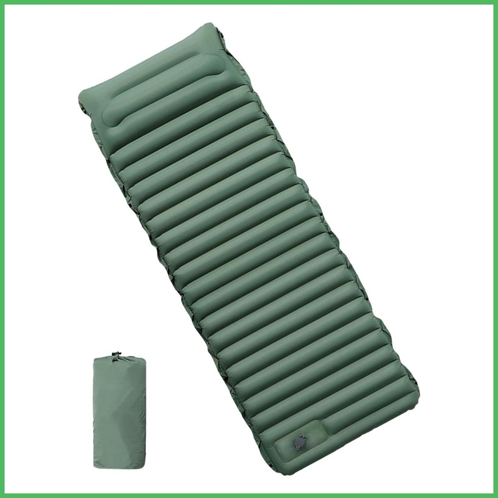 Foot Pump Air Mattress Camping Air Mattress Built-in Foot Pump Sleeping ...