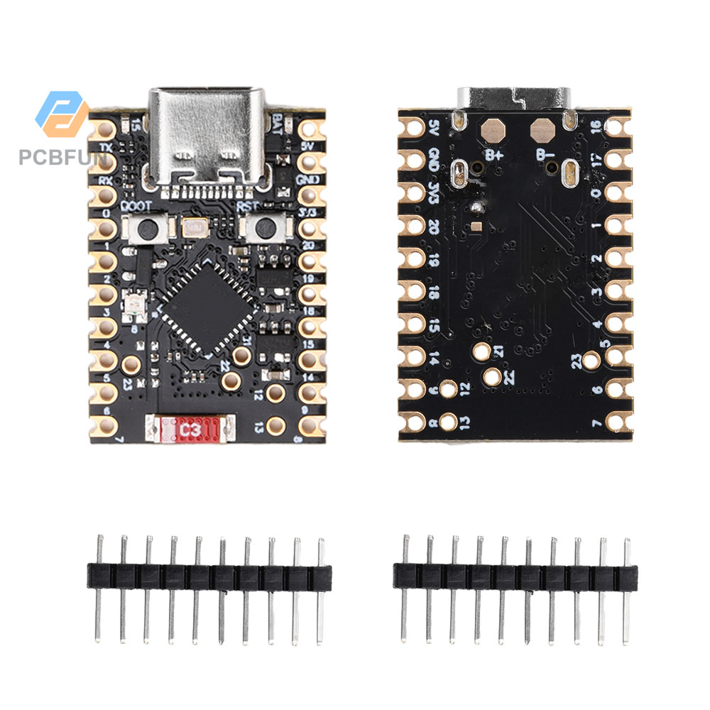 Pcbfun Esp32 C6 Development Board Microcontroller Programming Learning Controller Core Board