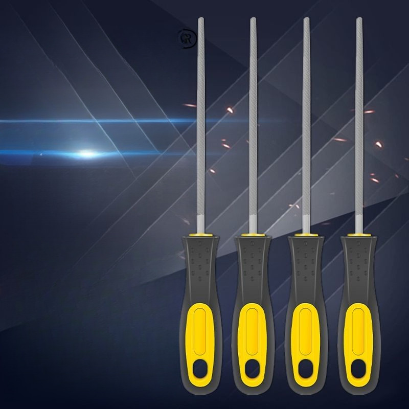 Whole Work Round File Steel File Handle Fitter Woodworking Grinding ...