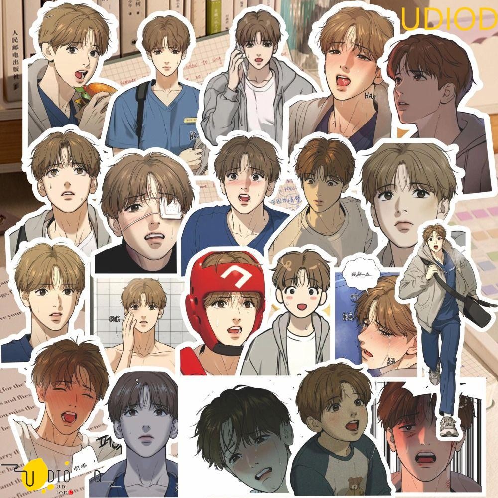 UDIOD Korean BL Manwha Jinx Sticker, Korean BL Manwha Jinx Anime Joo ...