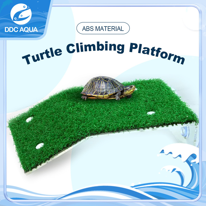 【DDC AQUA】Graceful Turtle Platform Rest Tortoise Climbing Ladder Drying ...