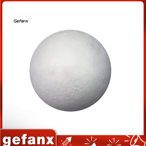 [Ge] 10 Pcs 50mm 60mm Foam Creative DIY Craft White Foam Ball Spheres ...
