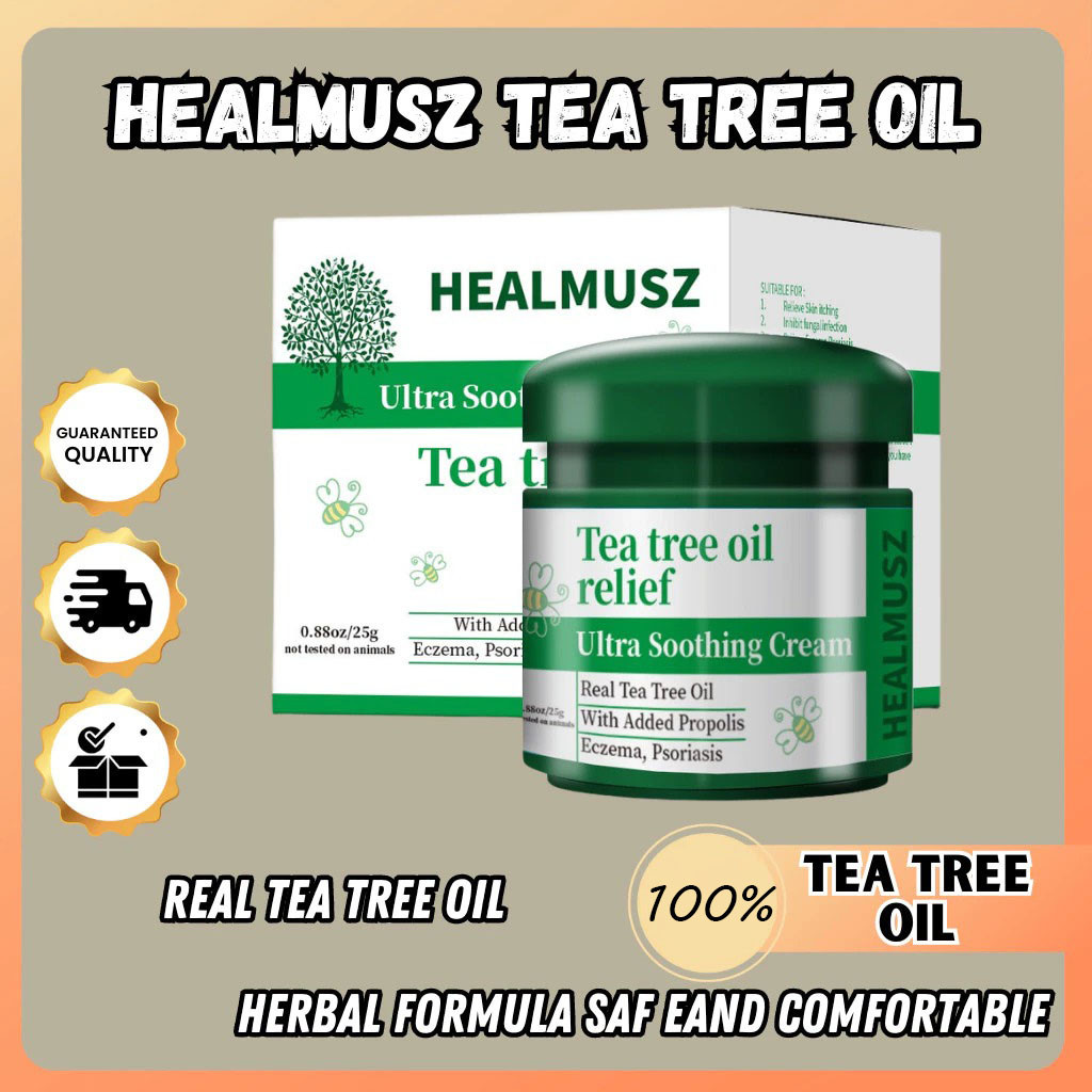 Tea Tree Oil Relief 100% Chinese Herbal Eczema Psoriasis Creams ...