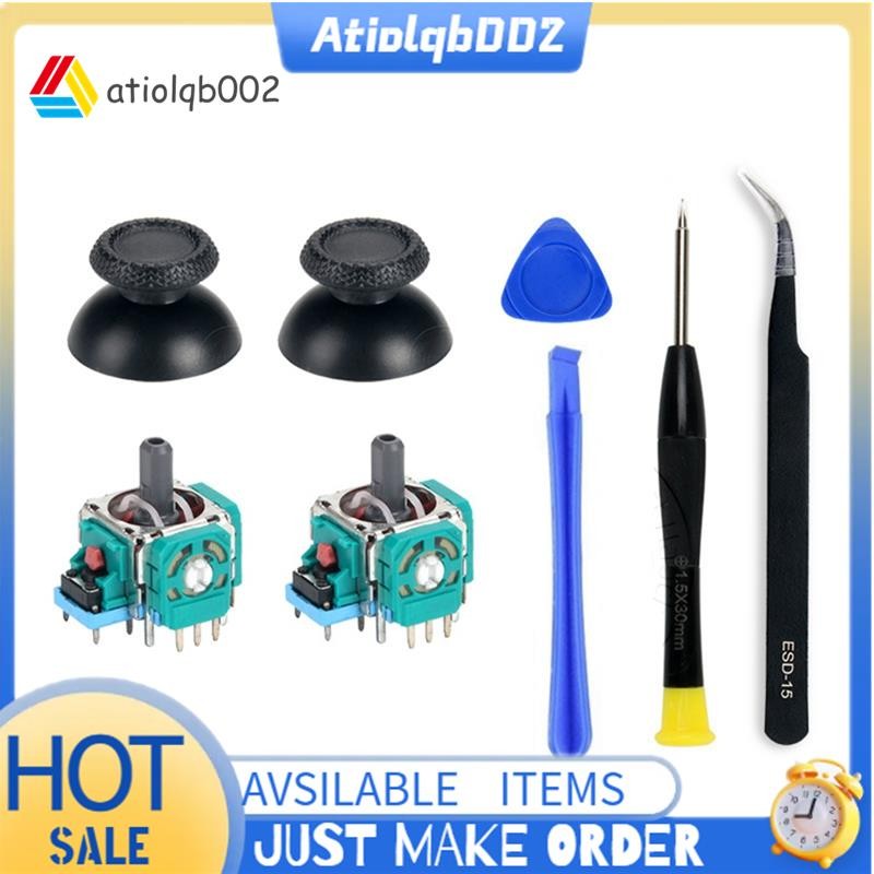 3D Analog Joystick Potentiometer with Joystick Caps for PS5 Controller ...