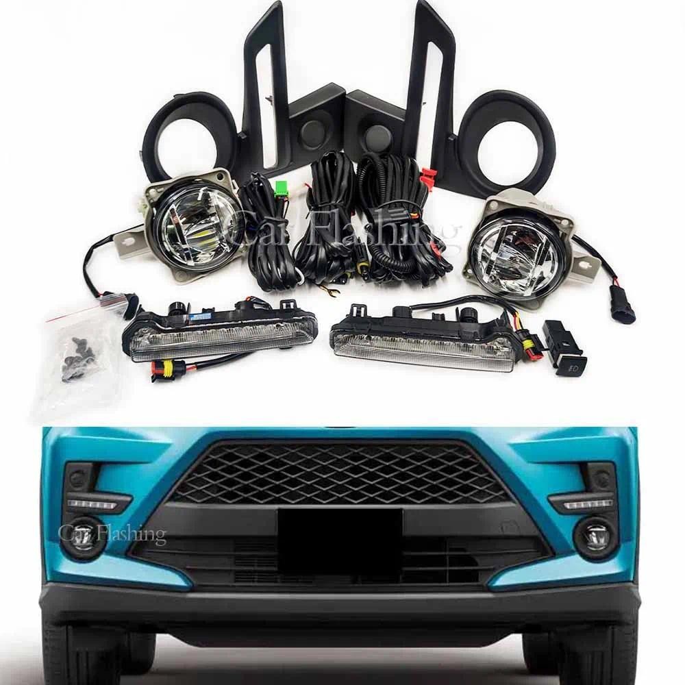 For Toyota Raize 2020 2021 2022 LED Daytime Running Light Fog Lights ...
