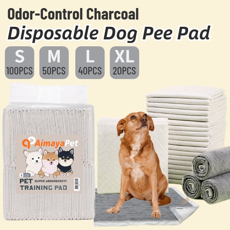 Disposable Dog Pee Pad Odor-control Charcoal Pet Poop Pads Cat Dog ...