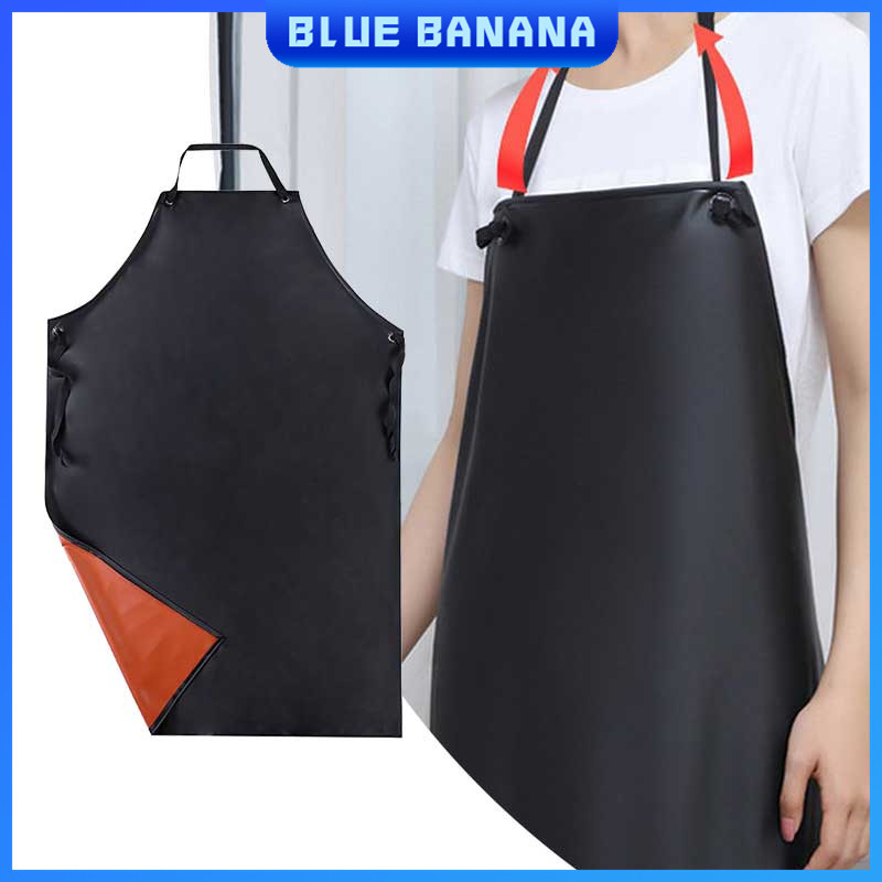 Heavy Duty PVC Waterproof Apron Chemical Resistant Industrial Apron ...