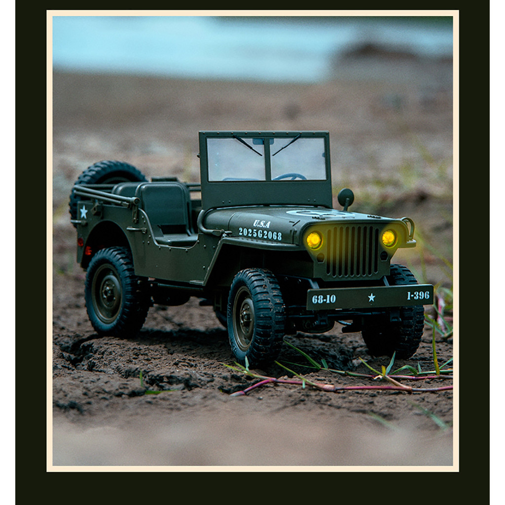 9IMOD C8815 RC Car Jeep 2.4GHZ 4WD 17G Servo 50M Distance Multi-Purpose ...
