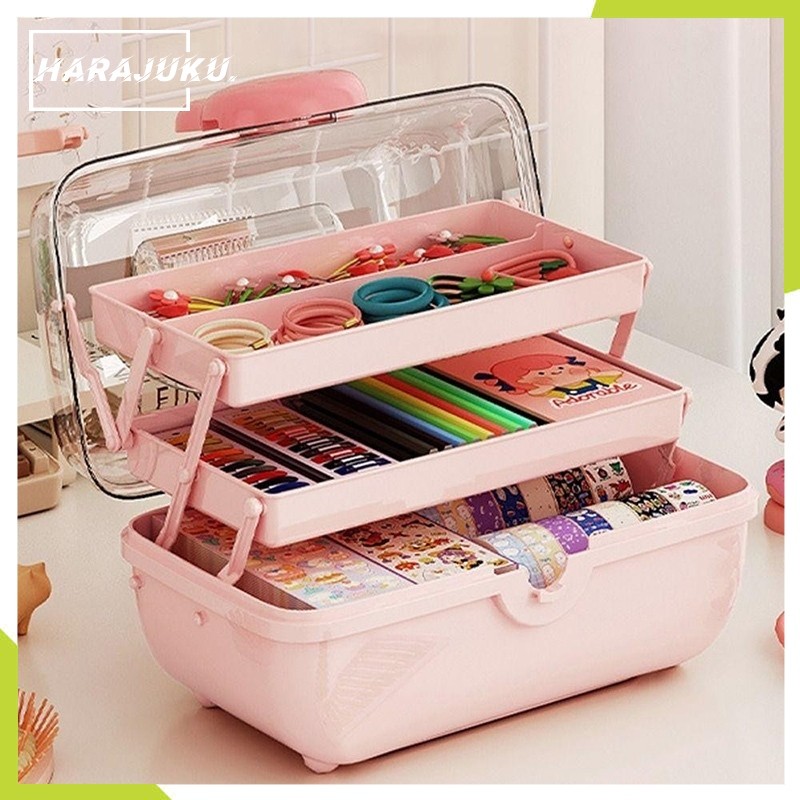 Original and Practical Hair Accessories Storage Box 3 Tier Storage Box ...