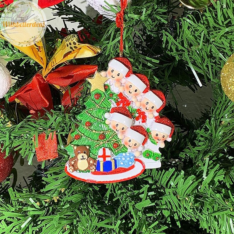 Withbetter Christmas Santa Christmas Tree Pendant Snowman Gift ...