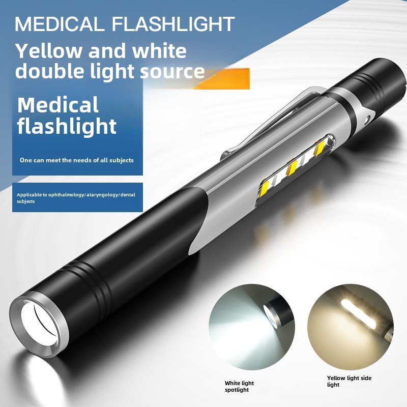 Medical Flashlight Oral Small Pupil Pen Doctor Special Morning ...