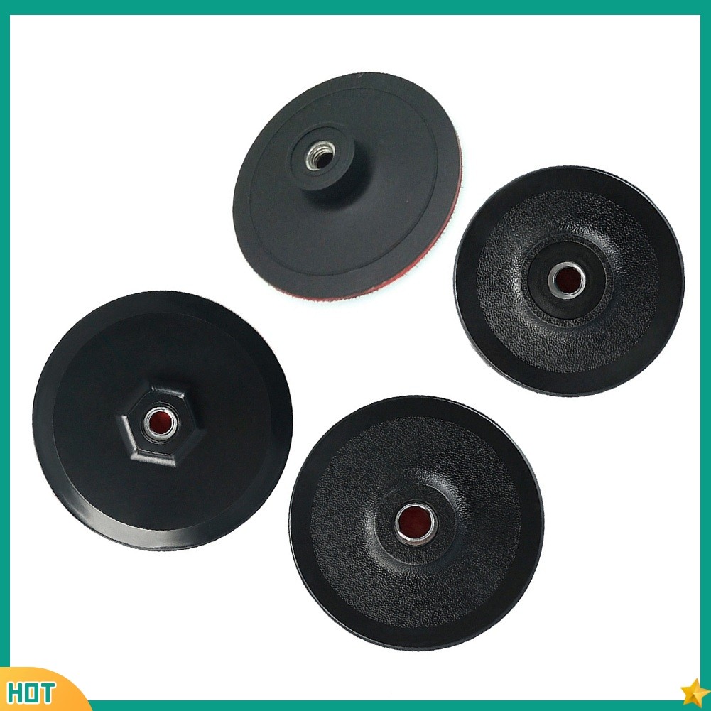 3Inch 4Inch Rubber Backing Pad M10 For M14 Thread Polishing Disc For ...