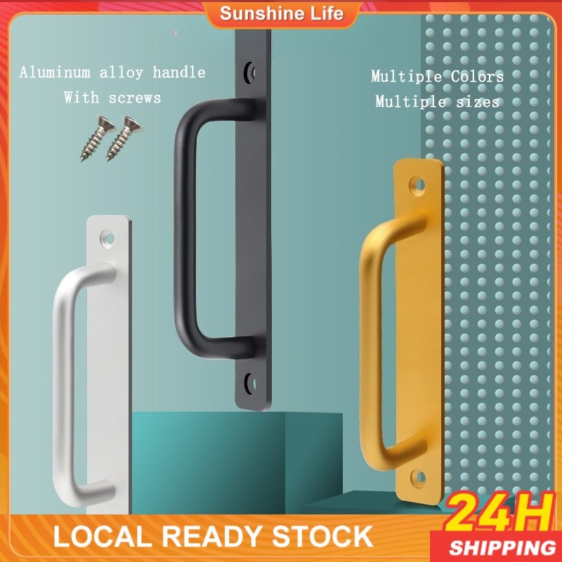 Aluminum Alloy Door Handles Balcony Bedroom Door Grab Bar Suitable ...