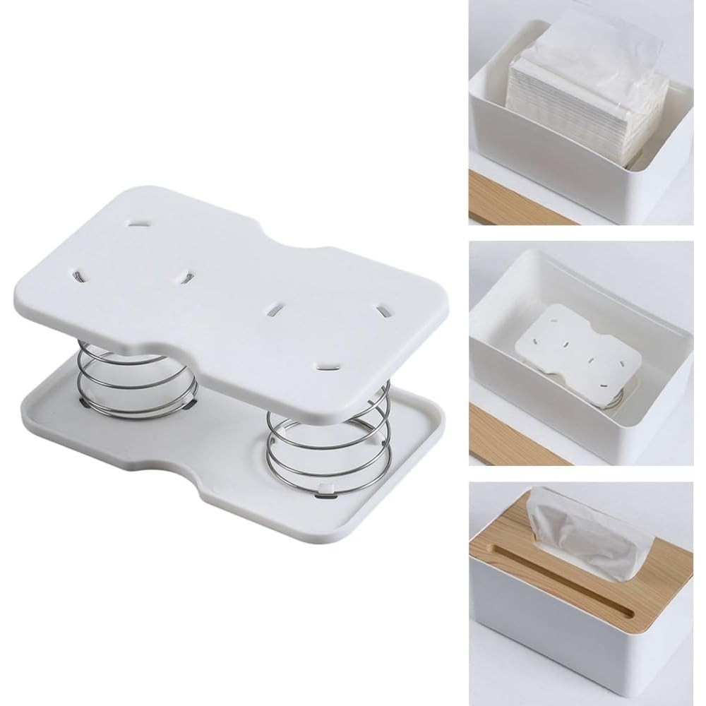 Tissue Box Spring Support Pusher Lifter Replacement Inner Holders Paper ...