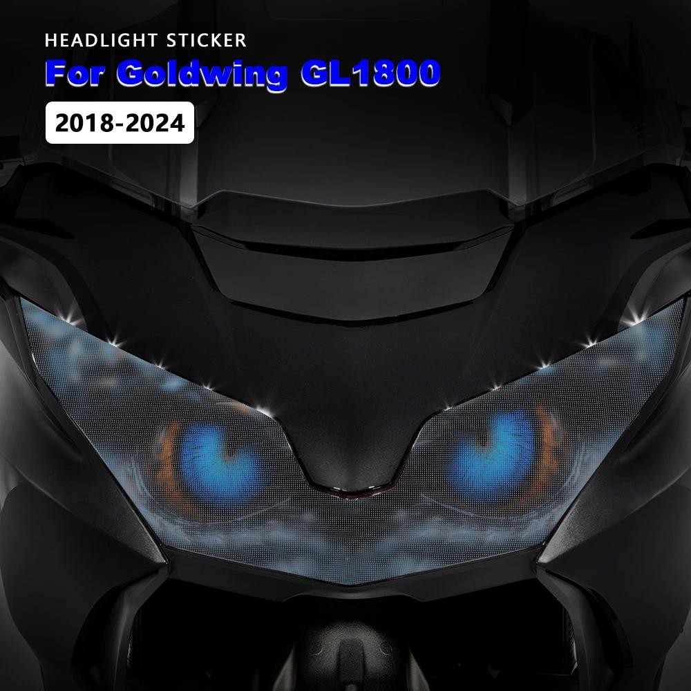 Headlight Sticker Waterproof Motorcycle Decals for Honda Goldwing ...