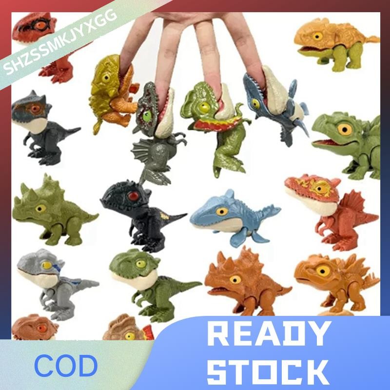 Finger Dinosaur Tricky Tyrannosaurus Model Biting Hand Jurassic Dino ...