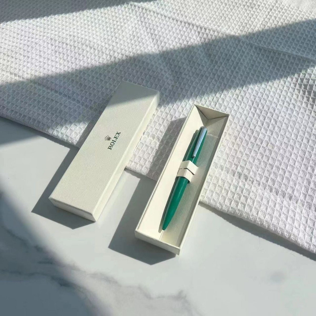 Metal Signature Pen Unique Rotating Matching Gift Box Gel Ballpoint Pen ...