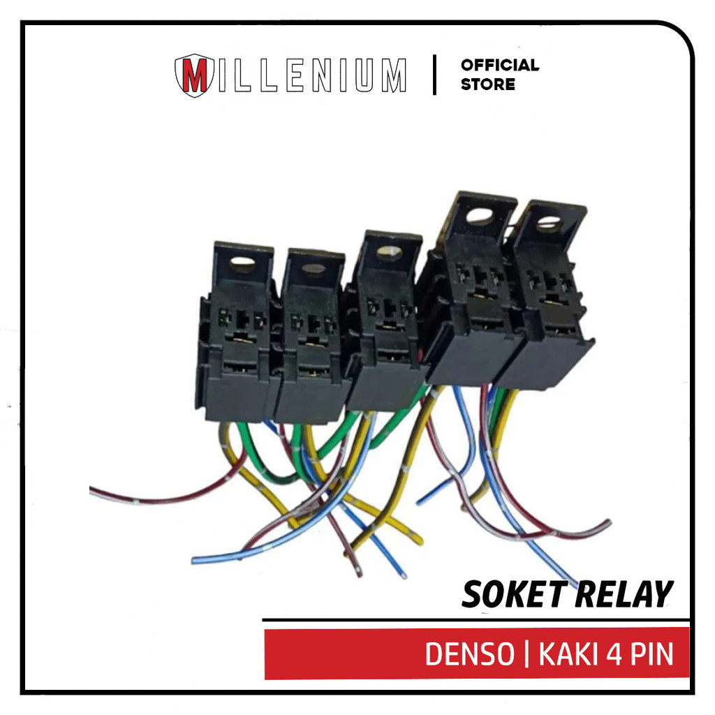 Denso Mini Car AC Relay Cable Socket Handheld / Bench Relay Socket ...