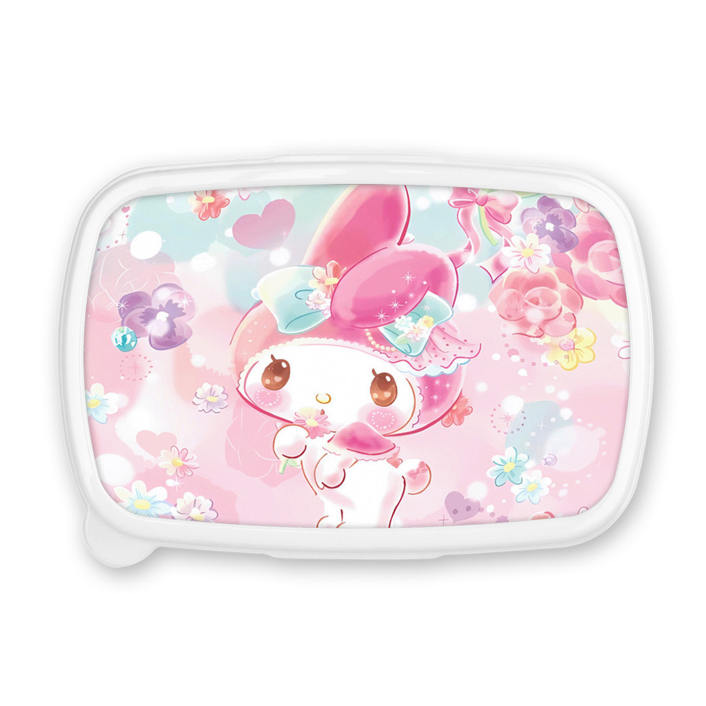 My Melody Lunch Box 2-Compartments Anime Hot Games Plastic Bento Box ...