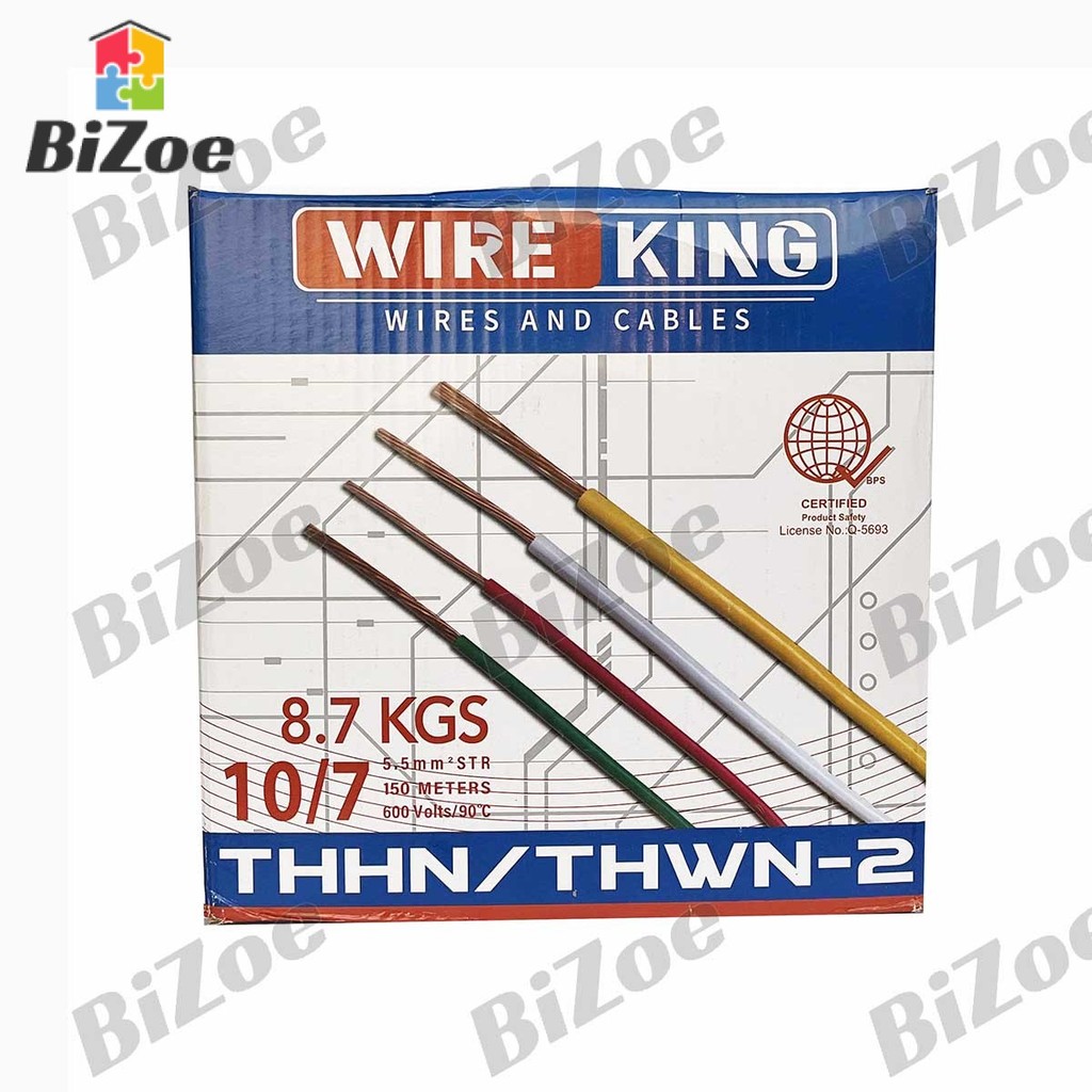 WIREKING THHN/THWN Stranded Wire 5.5mm² #10/7 Wire King thhn wire ...
