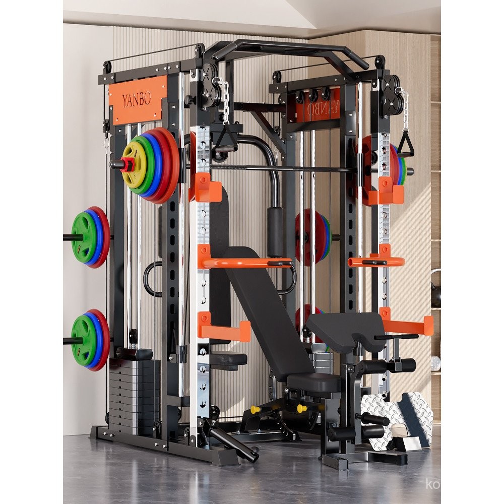 Yanbo Multifunctional Gym Rack Home Use Smith Comprehensive Training ...