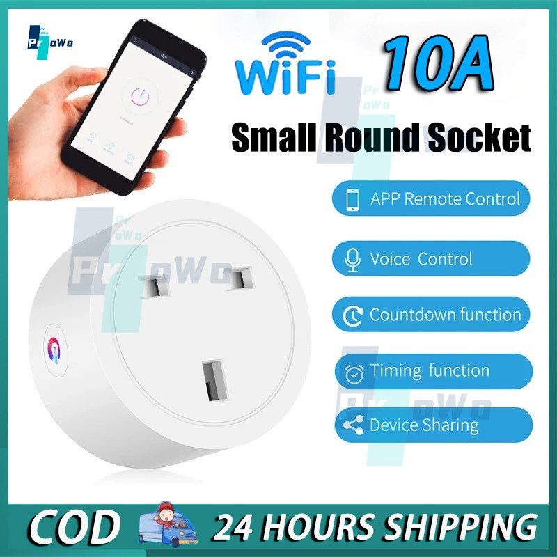 Tuya Wifi Smart Plug USA Socket Wireless Switch Smart Home App Scene ...