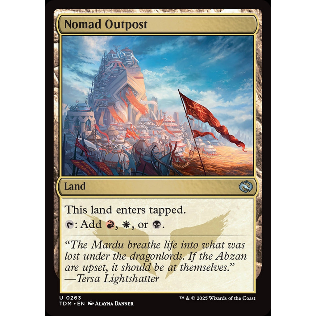 Nomad Outpost [Tarkir: Dragonstorm] | Shopee Philippines