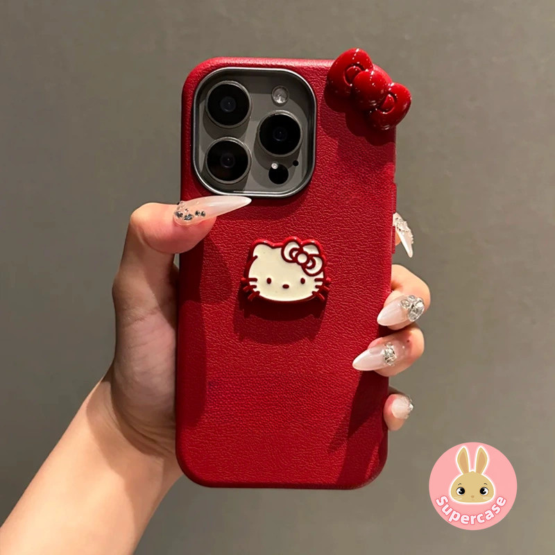 PU Leather Hello Kitty Phone Case For Xiaomi Poco X7 M6 Pro M6 Plus M5s ...