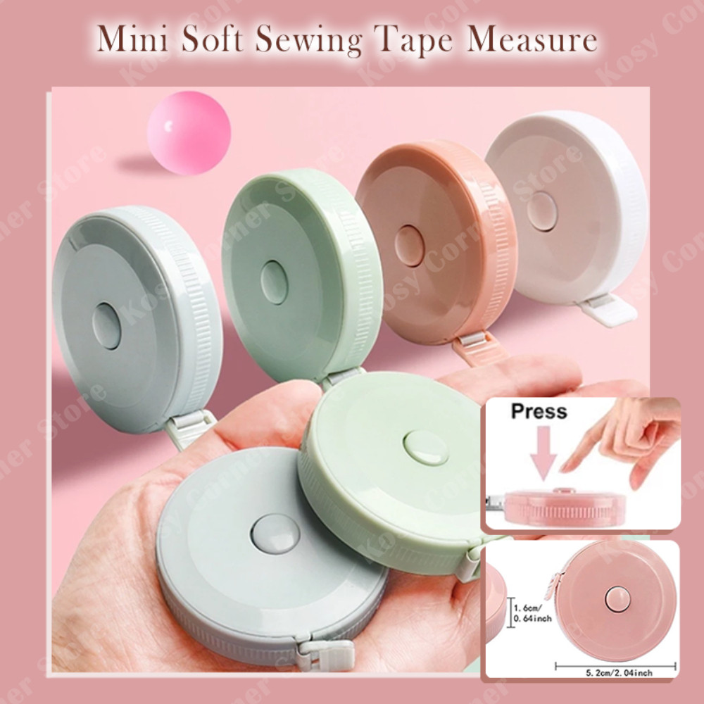 Mini Soft Sewing Tape Measure, 1.5M, Tailor Ruler, Body Measuring Tape ...