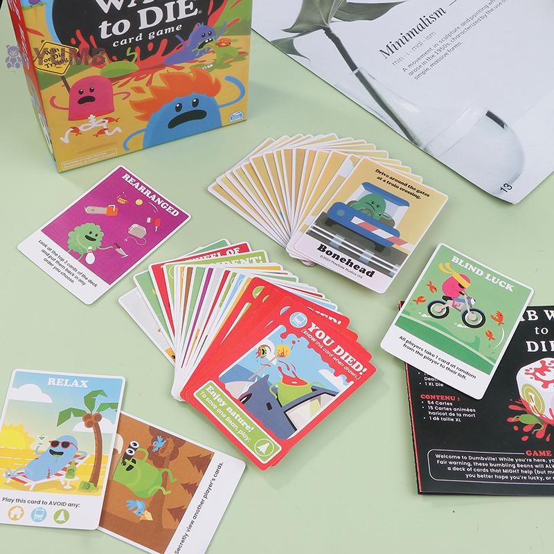 YUMB Dumb Ways To Die Plush Card Game Dumb Ways To Die Plush Card Game ...