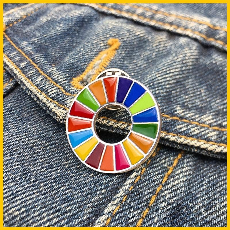 KING United Nations SDGs Enamel Pin The Sustainable Development Goals ...