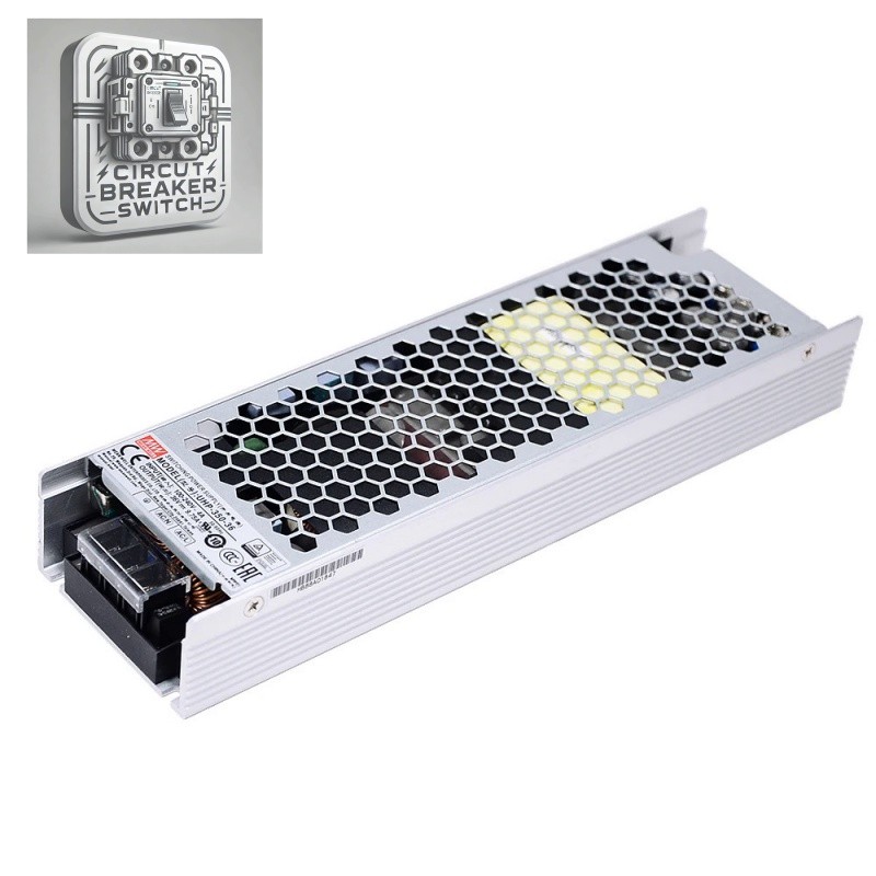 Original Mean Well UHP-350R-36 meanwell 36V/9.75A Fanless design 351W ...