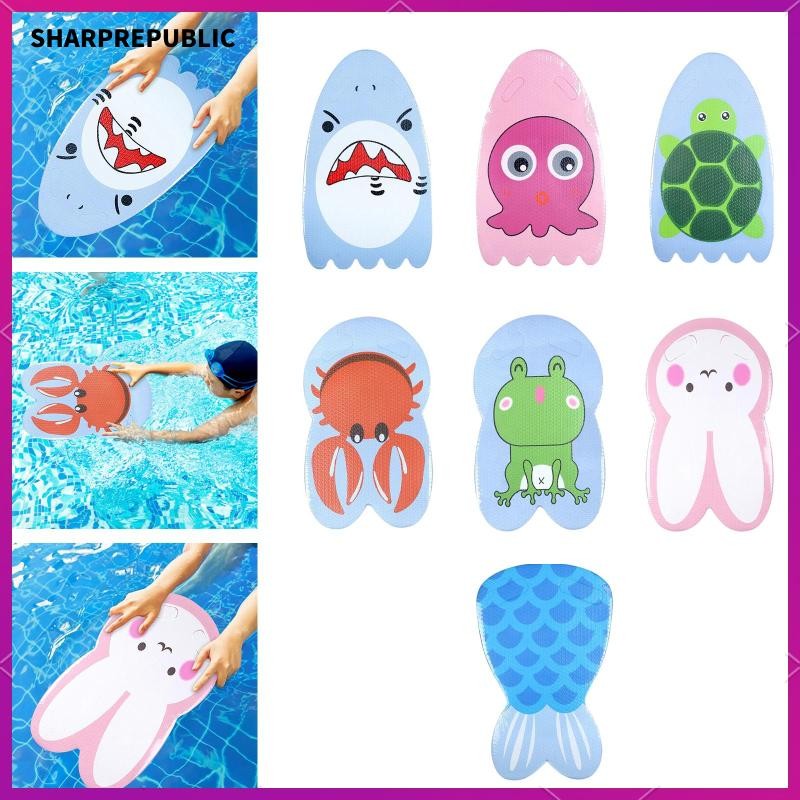 [Sharprepublic] Swim Kickboard for Kids, Swim Board EVA with Handles ...