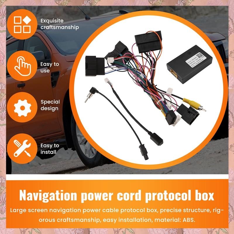 [h3w732xnj.ph] Car Radio Cable Android Head Unit Power Wiring Harness ...